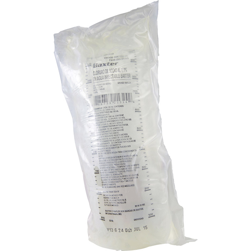 SOLUCIÓN MIXTA 1000 ML C/18 BOLSA BAXTER